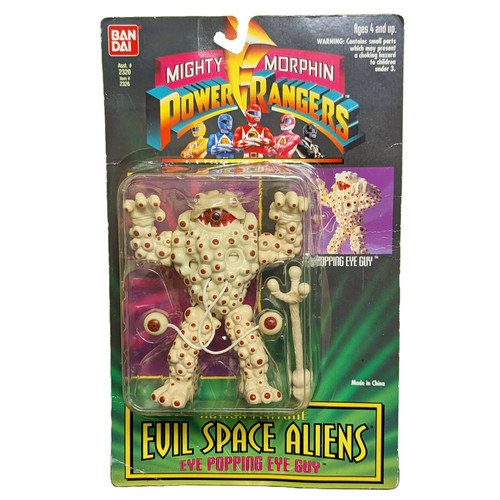 VINTAGE 1994 BANDAI MMPR EVIL SPACE ALIENS EYE GUY FIGURE | Decades of ...