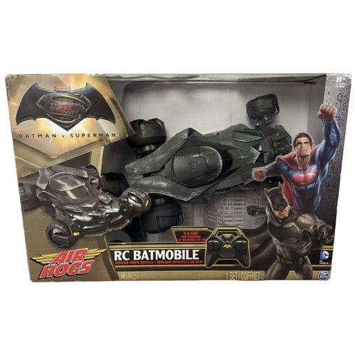 2016 SPIN MASTERS AIR HOGS BATMAN VS SUPERMAN RC BATMOBILE | Decades of ...