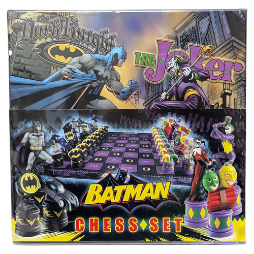 2016 THE NOBLE COLLECTION THE DARK KNIGHT VS JOKER CHESS SET | Decades ...