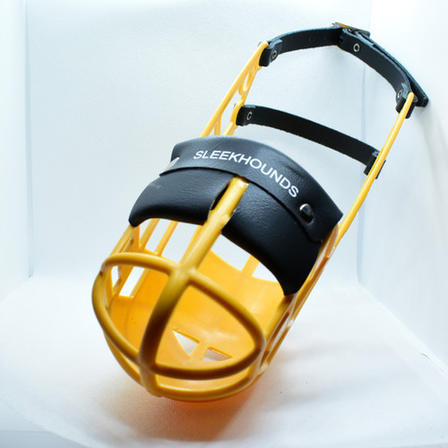 Double Padded Greyhound Muzzle | Sleek Hounds