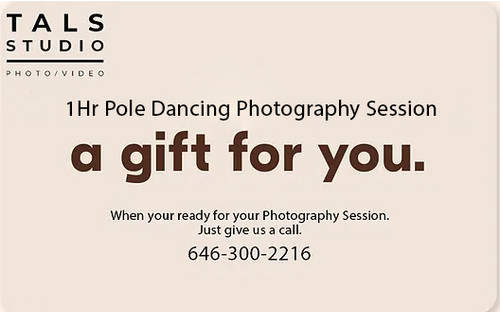 1Hr Pole Dancing Photography Session - $299 | Tals Studio
