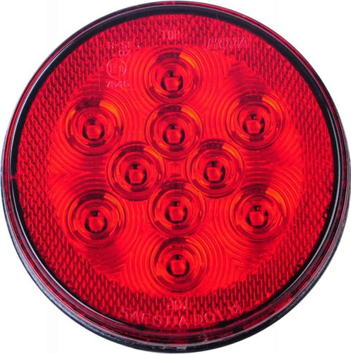 4″ Round LED Recessed Stop, Turn, Tail Light Kit w/ Reflex Reflector ...