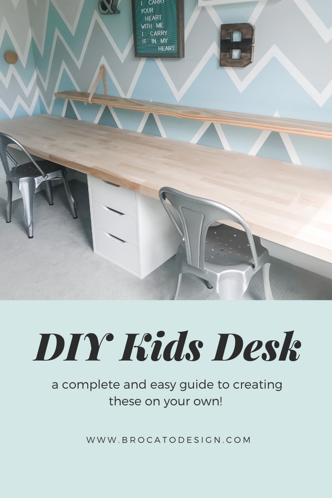DIY Kids desk