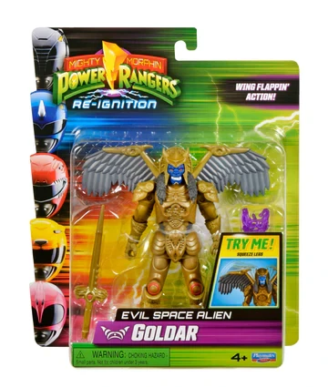 Mighty Morphin Power Rangers: Re-Ignition Evil Space Alien Goldar ...