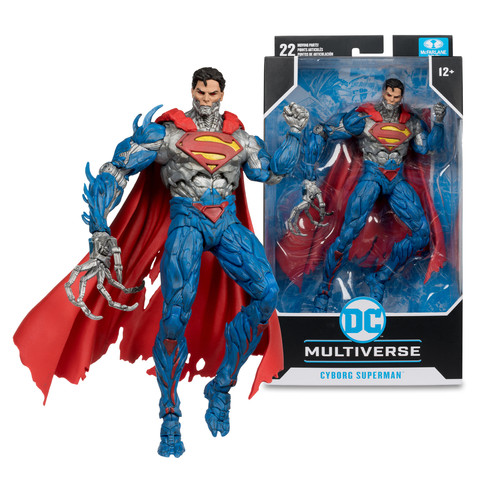 DC Multiverse: Cyborg Superman (New 52) Action Figure | Culture Shock