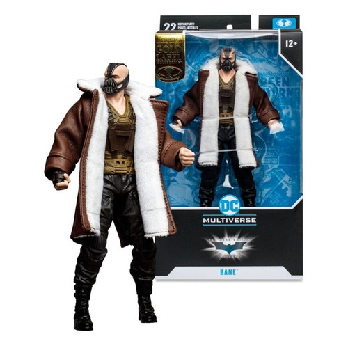 DC Multiverse Bane (The Dark Knight Rises) Trench Coat Variant Gold ...