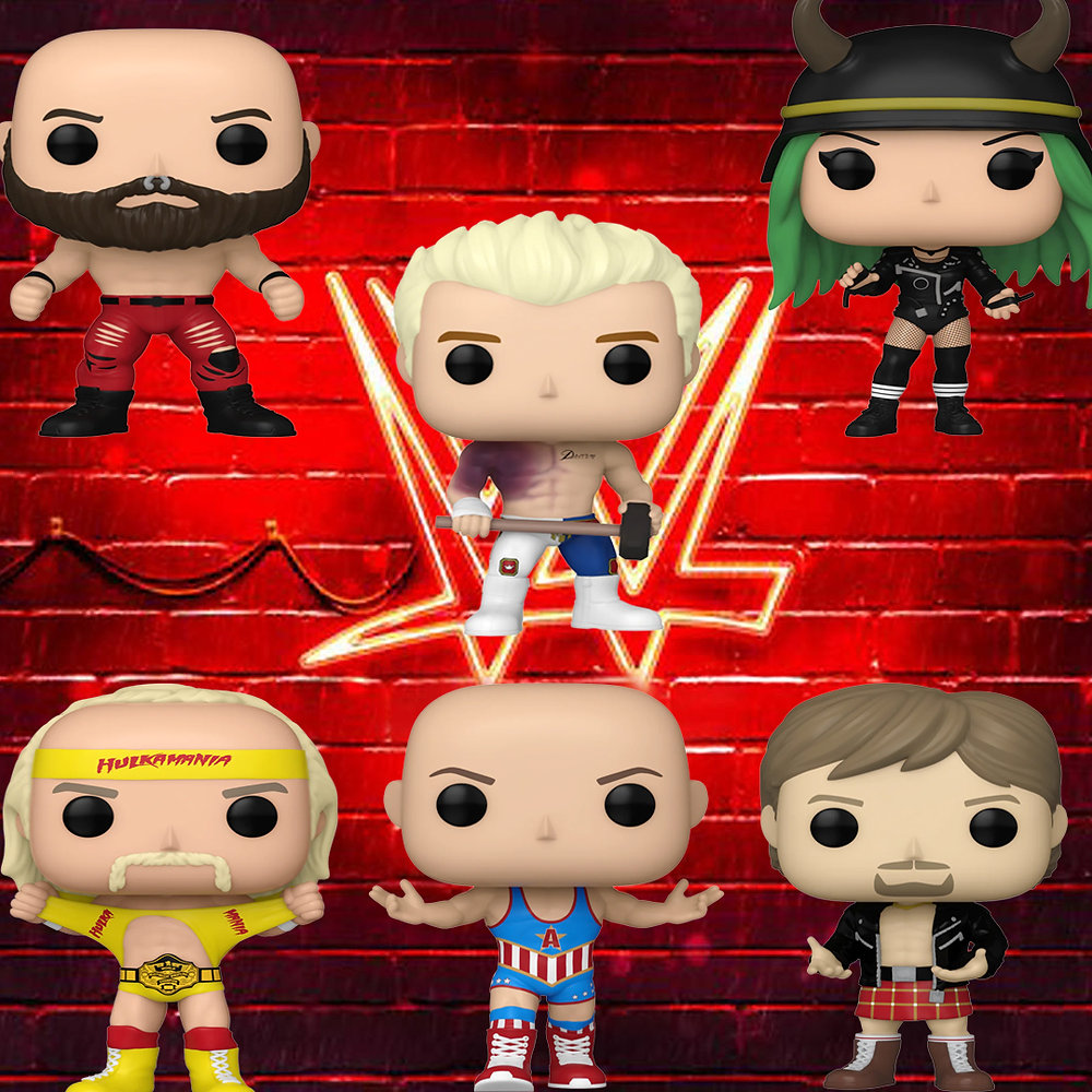 All New WWE POP! Vinyl
