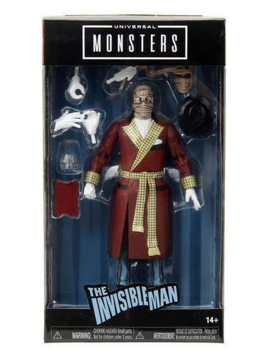 Universal Monsters - Invisible Man Deluxe 6" Action Figure | Culture Shock