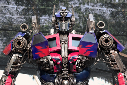 Optimus prime scrap metal sculpture - Made to order