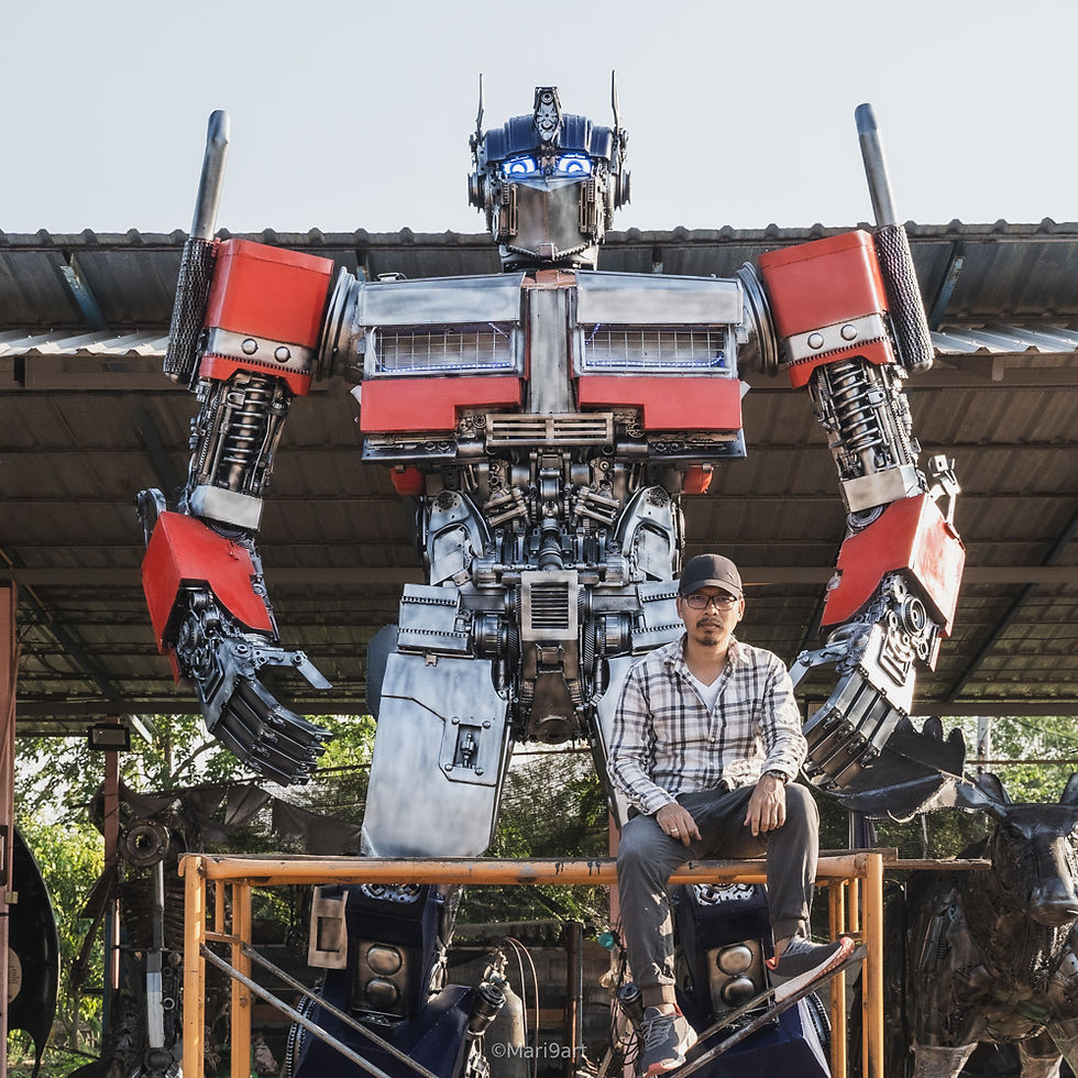 Large metal sculpture - metal art - huge size - Mari9art