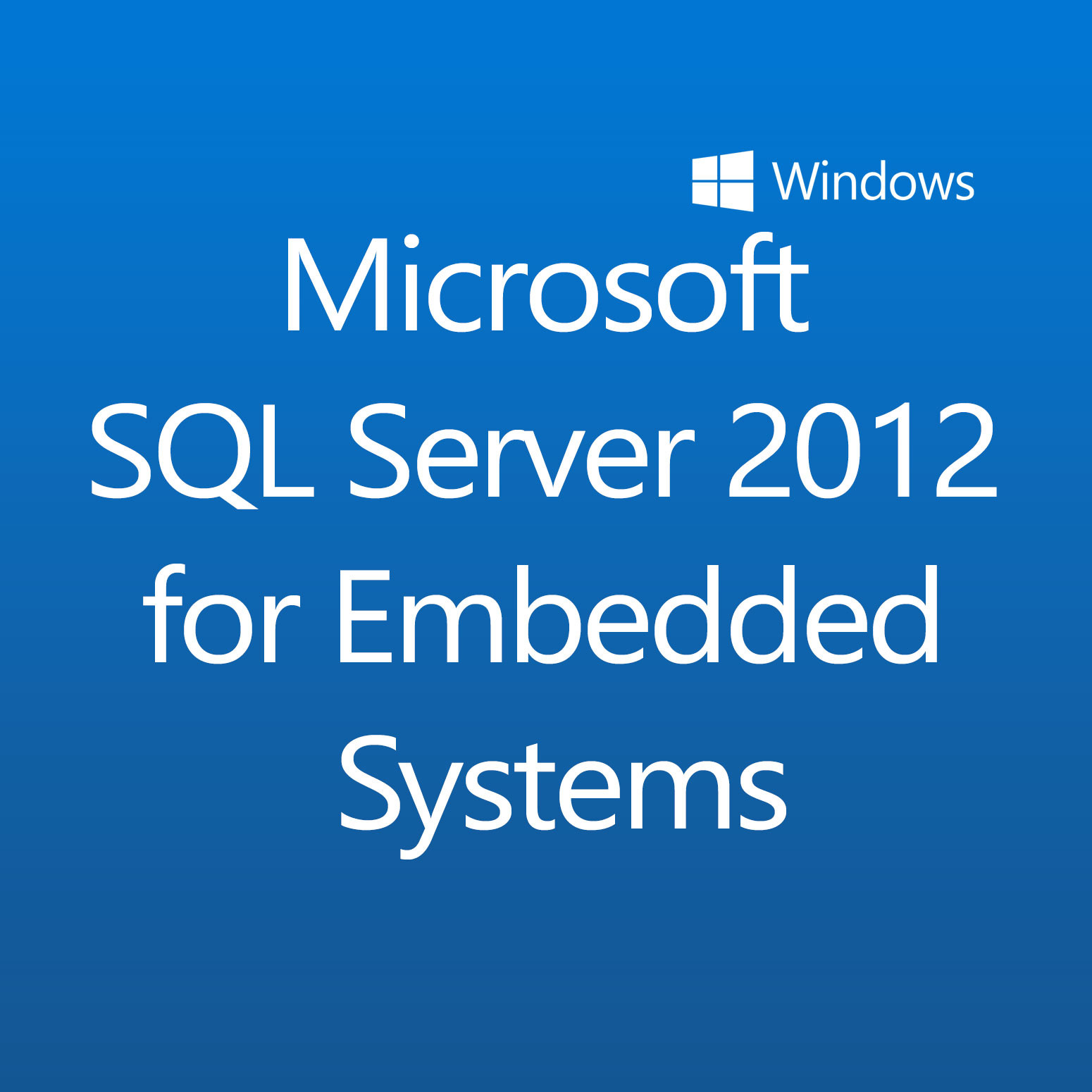 Microsoft SQL Server 2012 for Embedded Systems | MDS Pacific