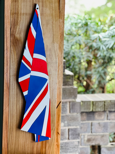 Wooden Hanging Union Jack Flag | Gone with the Grain