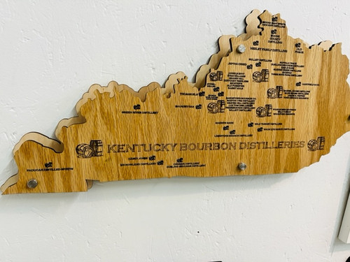 Kentucky Distilleries Map | Gone with the Grain