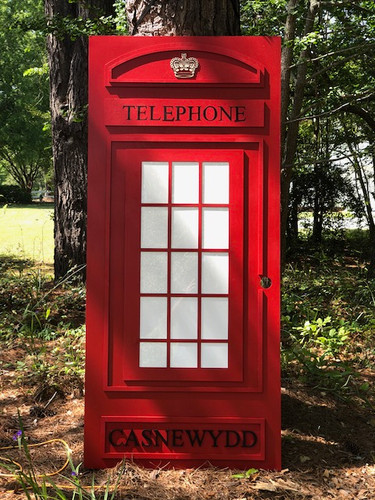 Interior Phone Box Door | Gone with the Grain