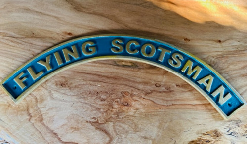 Flying Scotsman Cast Iron Sign | Gone with the Grain
