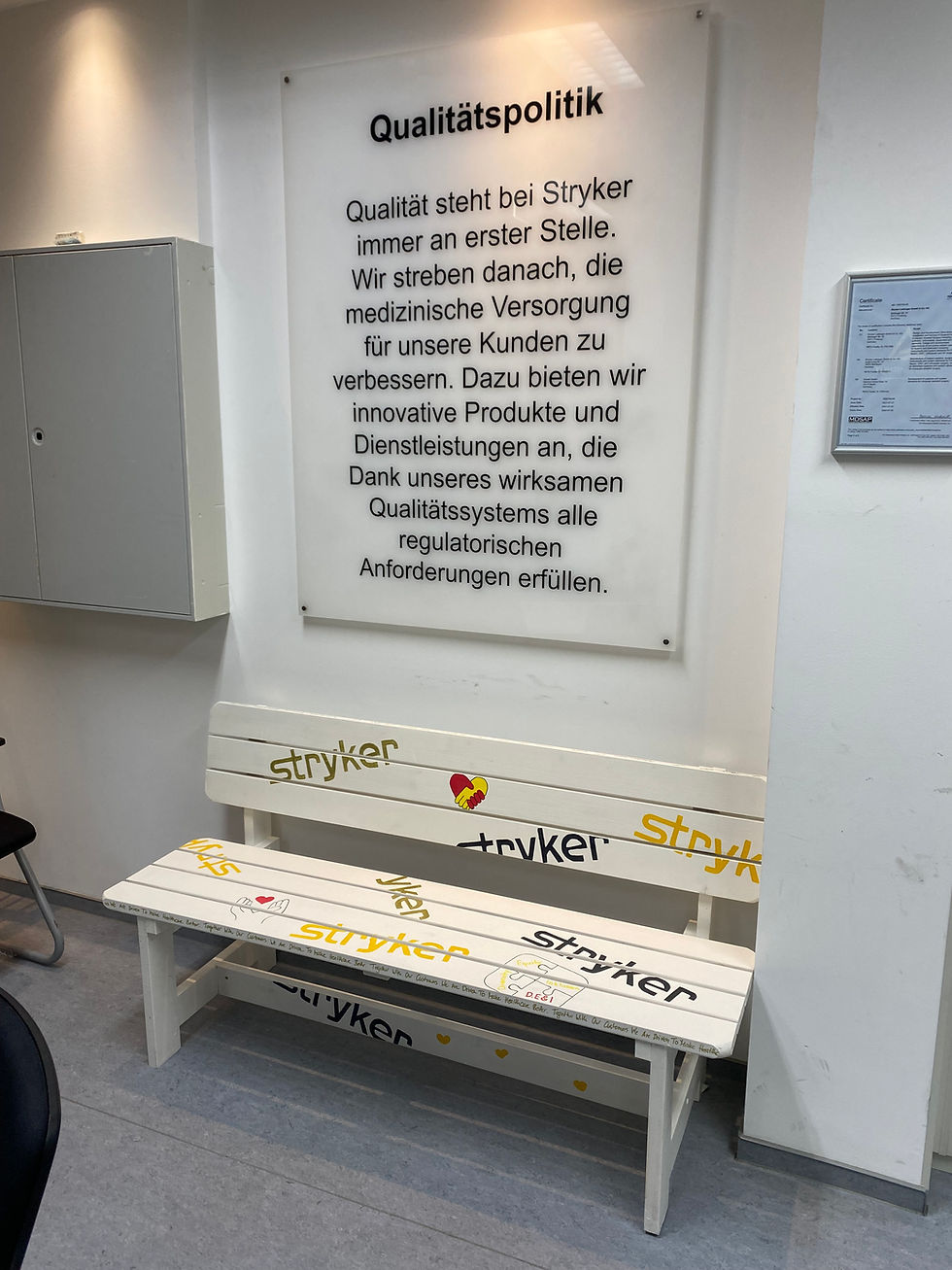 5 reasons to love Stryker in Stetten, Germany