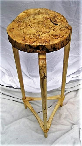 Ambrosia Maple Plant Stand | Zanoni Woodworks