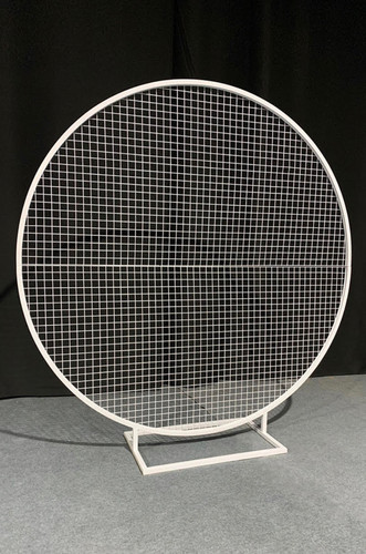 WHITE MESH BACKDROP | Pretty The Party