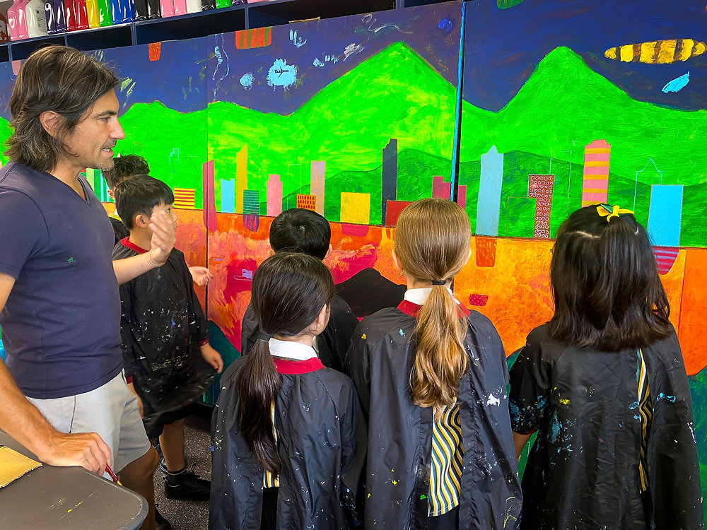 A Canvas of Community: Watch the Video of AISHK’s Artist In Residence ...