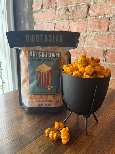 Cheesy Caramel Explosion | Bricktown Popcorn