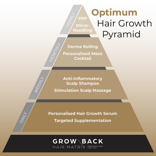 Optimum Hair Growth Pyramid | Grow Back Hair