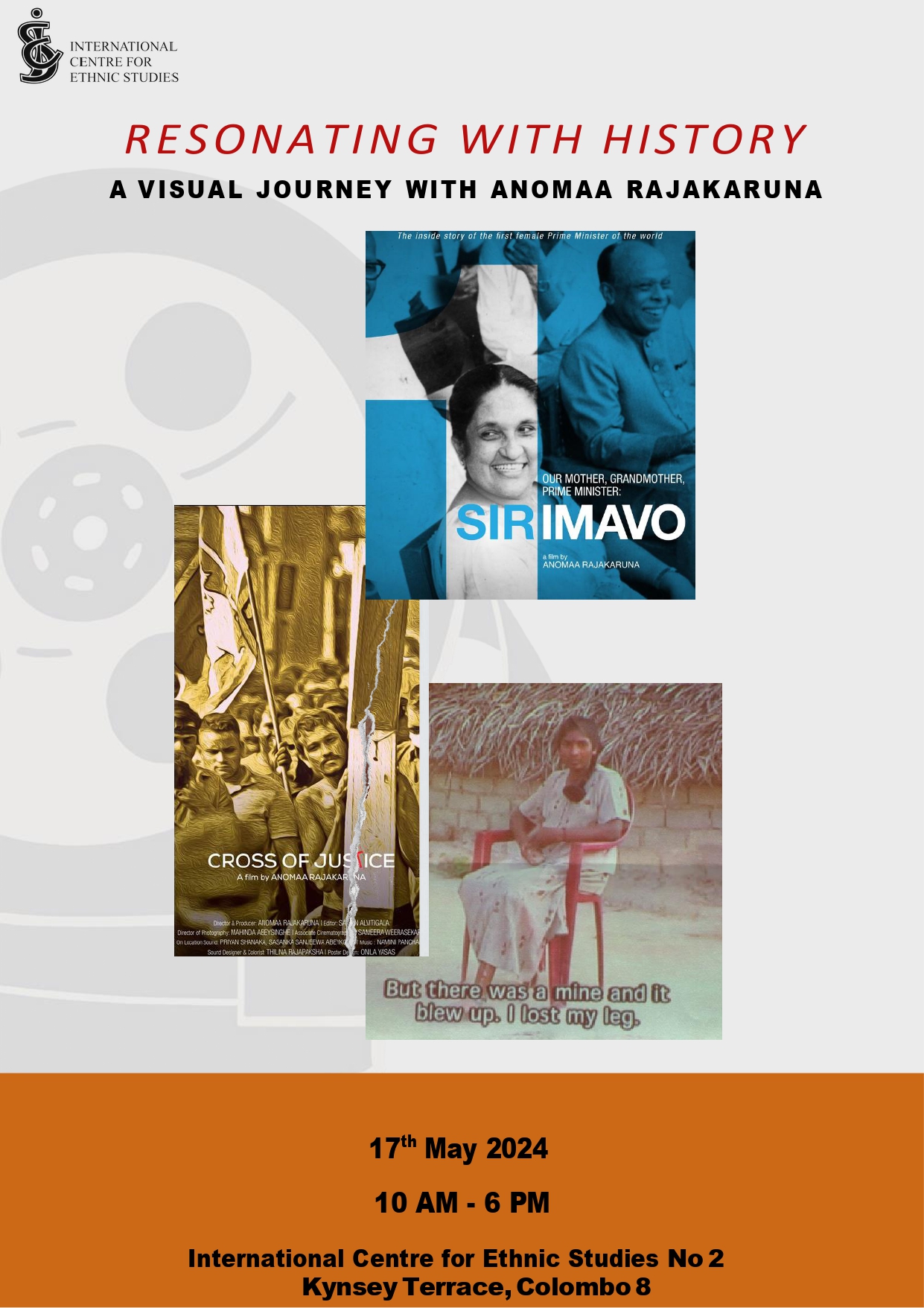 A Visual Journey with Film-Maker Anomaa Rajakaruna | ICES - International