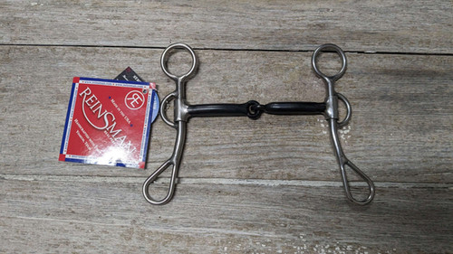 Reinsman Argentine- 7/16" Smooth Single Joint- 5" Mouth | RS Saddlery