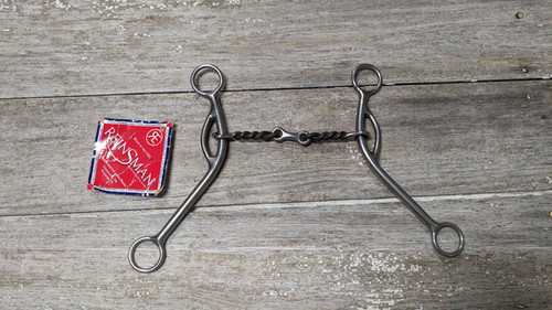 Reinsman Lifter Bit- Twisted Wire with Dogbone | RS Saddlery