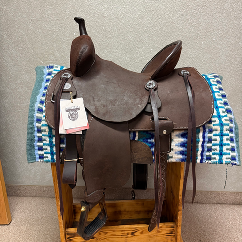 14.5" x 7.5" Martin Stingray Barrel Saddle | RS Saddlery