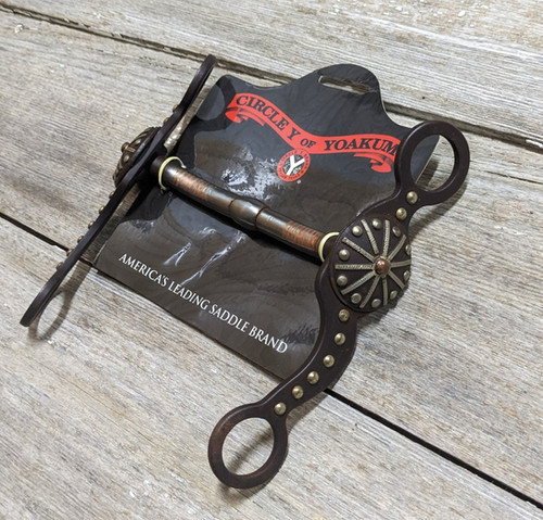 Circle Y Mullen Mouth Bit- Assorted Cheeks | RS Saddlery