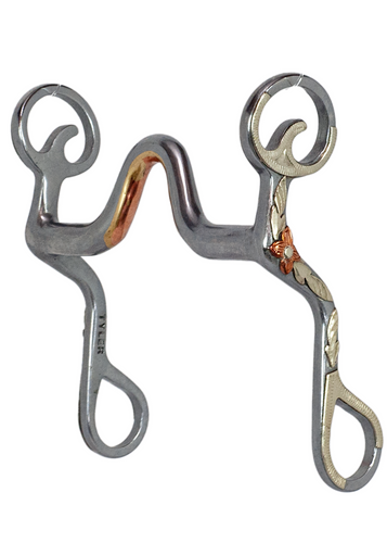 Tyler Bit & Spur Company - Short 27 Shank High Port Bit | RS Saddlery