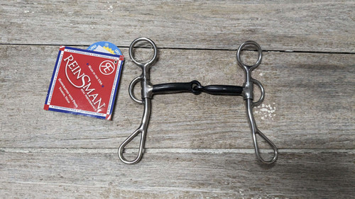 Reinsman Argentine- 7/16" Smooth Single Joint- 4 1/2" Mouth | RS Saddlery