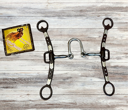 Reinsman Charmayne James Medium Port Pretzel Bit | RS Saddlery
