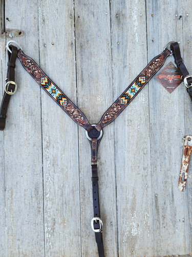 Circle Y Multi Beaded Breast Collar | RS Saddlery