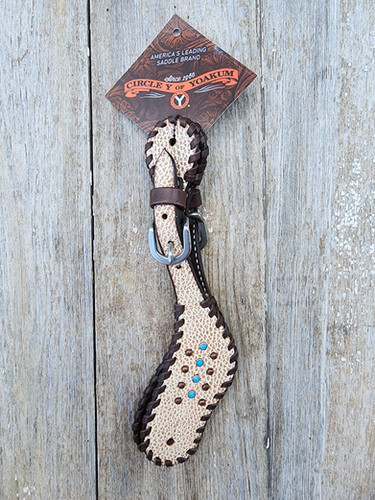 Circle Y Dakota Pinwheel Spur Straps | RS Saddlery