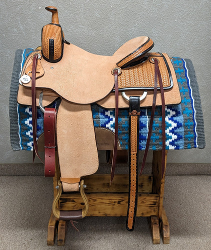 16.5" SRS Ranch Cutter - Two-tone Bamboo | RS Saddlery