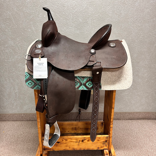 15" x 7" Martin Stingray Barrel Saddle | RS Saddlery