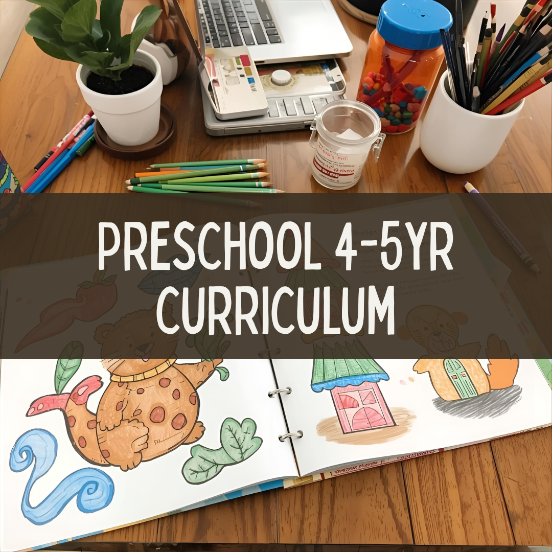 Preschool 4-5yr Curriculum | Homeschool For You