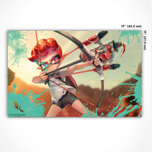 Splatoon Fanart Poster(11"x17") | Fleesveon