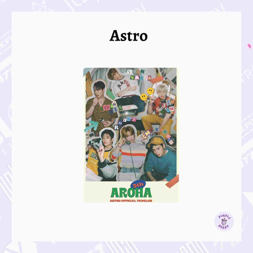 Astro Notebook collection | Purple Berry