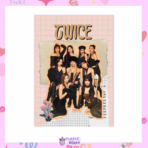 Twice Notebook collection | Purple Berry