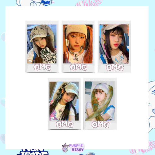 OMG New jeans polaroids | Purple Berry