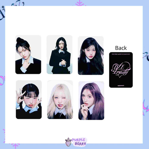 Empathy IVE photocards | Purple Berry