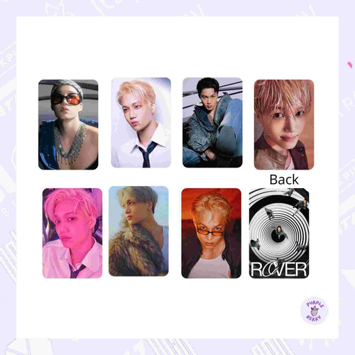 KAI photocards | Purple Berry