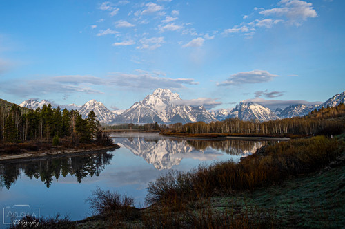 Mt Moran Spring Morning | Acushla Photography