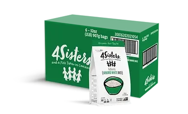 4Sisters® Authentic Italian Arborio Rice 2lb Bag (Case of 6) | 4 Sisters