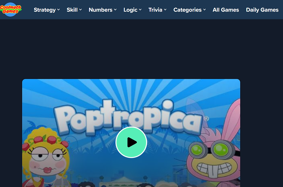 Poptropica on Coolmath - Super Game Guide
