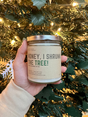 Honey, I Shrunk the Tree! | White Rose Candle Co