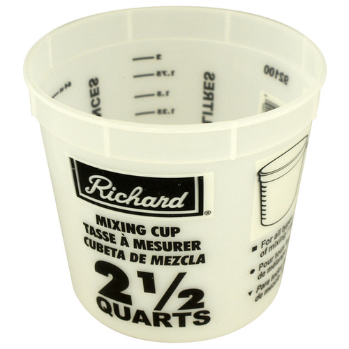 REUSABLE PLASTIC MIXING CUP | Richard
