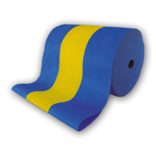 Tela de Bandera Azul y Amarillo 30cmx250 mts. | Creaciones Tries
